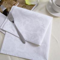 China 100% Polyester Cloth Dinner Napkin Wrinkle Free For Wedding Party Banquet 50*50cm for sale