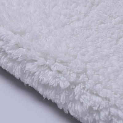 China Plush Microfiber Bath Rug - Ultra Absorbent Non-Slip Bathroom Mat for Tub/Shower (Multiple Sizes/Colors) for sale