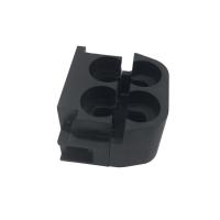 China Delrin Cnc Machining Aerospace Parts Aluminum Plastic White Black 5 Axis for sale