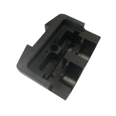 China Delrin Cnc Machining Aerospace Parts Aluminum Plastic White Black 5 Axis for sale