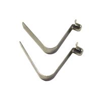 China 5V-I-0.5T Punching Push Button Spring Clip 65Mn Steel for sale