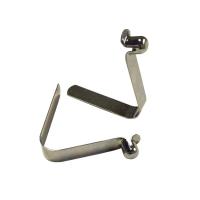 China 5V-I-0.5T Punching Push Button Spring Clip 65Mn Steel for sale