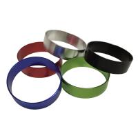 China Cnc Turning Precision Parts Aluminum Rings Cnc Lathe Turning Service Color Anodized for sale