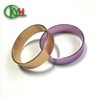 China Milling Cnc Machining Milling Turning Parts Aluminum Ring Anodizing Precision Components for sale