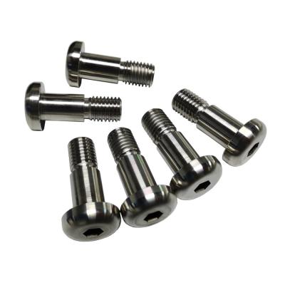 China Precision Prototype CNC Turning Parts Manufacturers Brass Steel Threaded Steel Components for sale