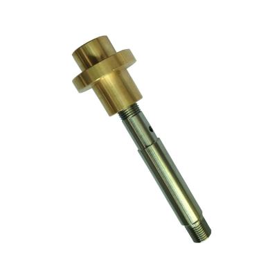 China Precision CNC Turning Parts Stainless Steel Brass Precision Metal Shafts 0.03mm Tolerance for sale