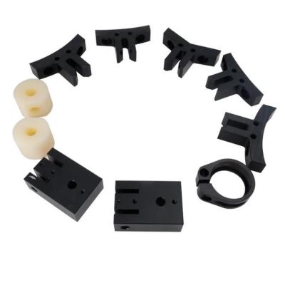 China Rubber Cnc Machining Peek Cnc Turning Plastic Metal Parts for sale