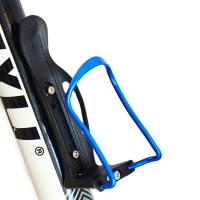 China Alloy Aluminum Bike Basket Water Bottle Holder Cycling Rear Saddle Mount Holder Bracket for sale