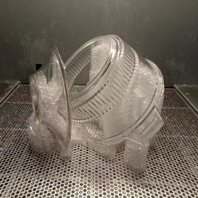China Custom Clear 3D Printing Prototype CNC Machining Plastic Parts PMMA Acrylic for sale