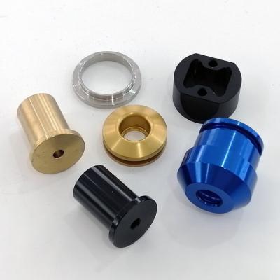 China Aluminium CNC Turning Components Anodizing Brushing Polishing CNC Turning Machining for sale