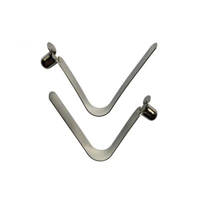 China V 0.71 Inch Button Spring Clamps For Fastening And Securing for sale