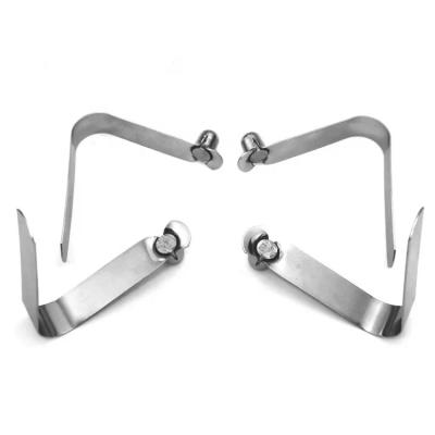 China 6mm Push Button Spring Clips Stainless Steel Solid Punching Process for sale
