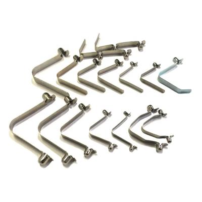 China Anti Rust Button Spring Clips For Telecommunicate Equipment for sale
