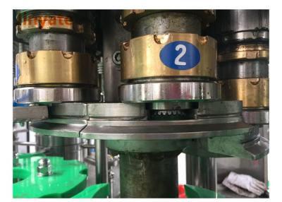 China Customized 6000BPH Glass Bottle Juice Filling Machine 6.68kW 4-in-1 Rinsing Capping Sealing for sale