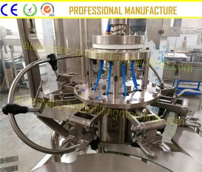 China Monoblock Type Automatic Bottle Filling Machine 3000 Bottles Per Hour For Capping / Labeling for sale