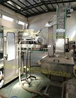 China Pure / Mineral Water Bottling Machine , PLC Program Control Small Scale Water Bottling Plant for sale