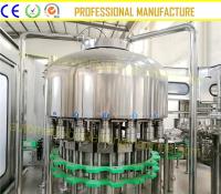 China PET Bottle Automatic Filling Machine 18 Rinsing Heads 6000BPH for Mineral Water for sale