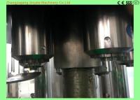 China 6000BPH Glass Bottle Juice Filling Machine 4-in-1 PLC Control 380V for sale