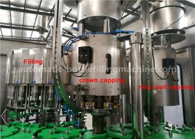 China Pineapple Juice Glass Bottle Filling and Capping Machine 330ml 6000BPH ISO Certified for sale