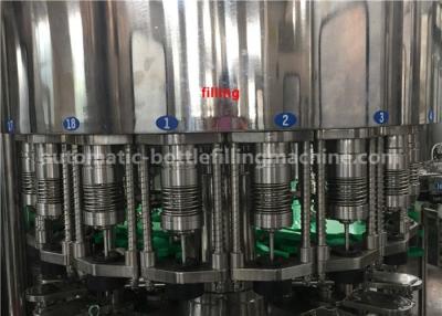 China Glass Bottle Hot Fill Juice Production Line 6000BPH ±2% Filling Tolerance for sale