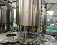 China Automatic Plastic Bottle Water Filling Machine 8000BPH Gravity Filler Capper Monobloc for sale