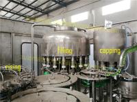 China PLC Control Juice Bottle Filling Machine 6000bph with Washed Water Recycling System for sale