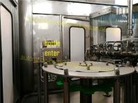 China PLC Control Juice Bottle Filling Machine 6000bph with Washed Water Recycling System for sale