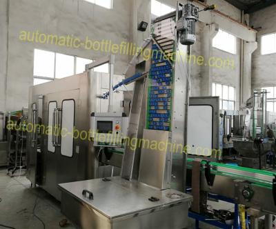 China PET Bottle Carbonated Drink Filling Machine 7000BPH 3-in-1 Monoblock Filler Capper for sale