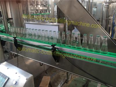 China Food Safety Hygiene Glass Bottle Soda Machine 3.75KW Power Hot Fill Bottling Equipment for sale