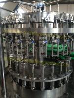China Food Safety Hygiene Glass Bottle Soda Machine 3.75KW Power Hot Fill Bottling Equipment for sale