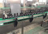 China Small Split Glass Bottle Soda Filling Machine 330ml Beer Cola Carbonated Beverage Filler 2000BPH for sale