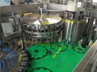 China SUS304 3 in 1 Glass Bottle Filling Machine 1500-12000 BPH Washing Filling Seaming for sale