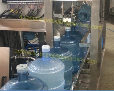 China 20L 3-in-1 Water Bottle Filling Machine 450 BPH PLC Control SUS304 for sale