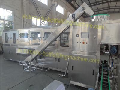 China SUS304 5 Gallon Water Bottle Filling Machine 3 in 1 450 BPH PLC Control for sale