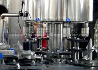 China 3000 BPH 3 in 1 Automatic Milk Bottle Filling Machine Gravity Filler 380V for sale