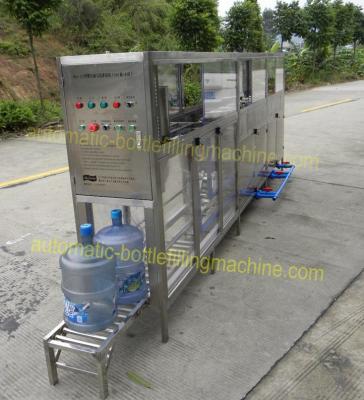 China AC 380V Fully Automatic 5 Gallon Water Filling Machine 150 BPH Pneumatic System for sale