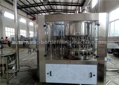 China 2 in 1 Glass Bottle Milk Filling Machine 6000 BPH 6.68 kW Aseptic Sealing for sale