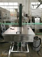 China Automatic PET Bottle Filling Machine 16000BPH Hanging Neck Technology 3 in 1 Washing Filling Capping for sale