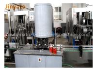 China 2000 Cans Per Hour Aluminum Canning Machine 380V Balanced Pressure Filler and Seamer for sale