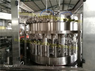 China Rotary Soft Drink Can Filling Sealing Machine 2.2KW 5000BPH Frequency Conversion for sale