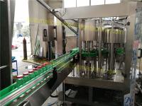 China Glass Bottle Water Tea Juice Filling Machine 3000BPH Clip Bottleneck Technology for sale