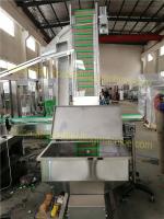 China Glass Bottle Water Tea Juice Filling Machine 3000BPH Clip Bottleneck Technology for sale