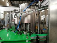 China Glass Bottle Filling Machine 8 Rising Heads 3000 BPH for Milk Juice Beverage for sale