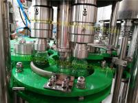 China 3 Capping Heads Glass Bottle Filling Machine 3000 BPH Airtac Touch Screen BCGF8-8-3 for sale