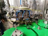 China 3 Capping Heads Glass Bottle Filling Machine 3000 BPH Airtac Touch Screen BCGF8-8-3 for sale