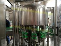 China 3 Capping Heads Glass Bottle Filling Machine 3000 BPH Airtac Touch Screen BCGF8-8-3 for sale