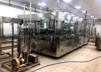 China Automatic 40 Head Juice Filling Machine 6250x3050x2400mm Hot Fill PET Bottle Line for sale