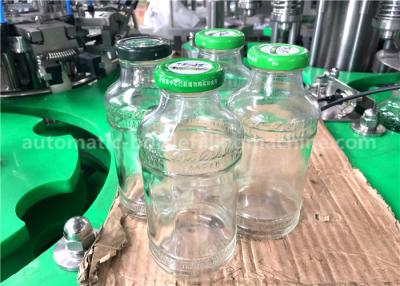 China 250ml Glass Bottle Filling Line 5.88kW CGF8-8-3 Rinsing Filling Capping Machine 3000BPH for sale