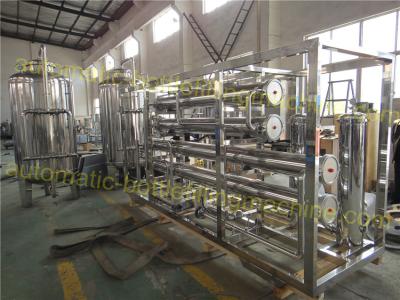 China Industrial Reverse Osmosis Water Purification Equipment 1600 2100KG Weight High Efficiency for sale