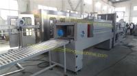 China Semi Automatic PE Film Heat Shrink Wrapping Machine 220V 1.8KW with Steam Generator for Bottles Cans for sale